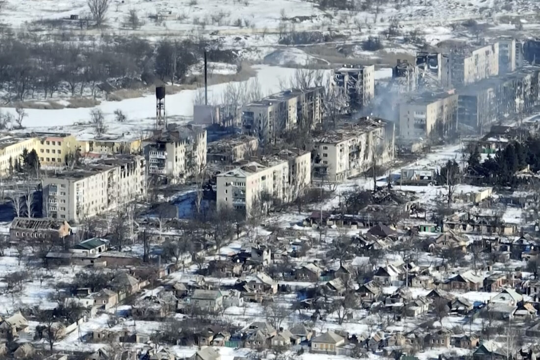 Drone footage shows scale of Bakhmut’s destruction | News, Sports, Jobs ...